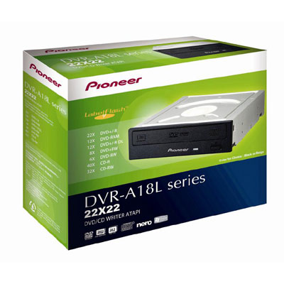 Pioneer DVD燒錄機 DVR-A18L 黑-光碟機｜燒錄片專館 - EcLife良興購物網