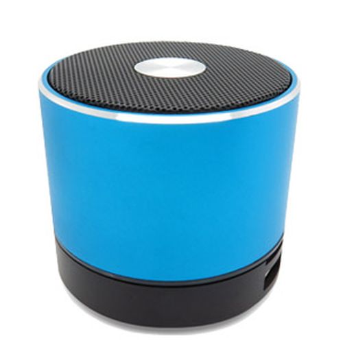 Goodtec 酷格 鋁合金重低音免持通話藍牙喇叭 藍色-喇叭 音響專館 - EcLife良興購物網