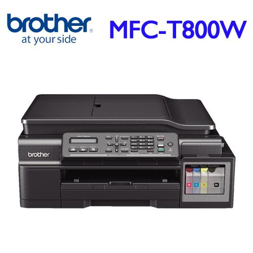 Brother MFC-T800W 連續供墨彩色複合機-印表機/掃描器專館 - EcLife良興購物網