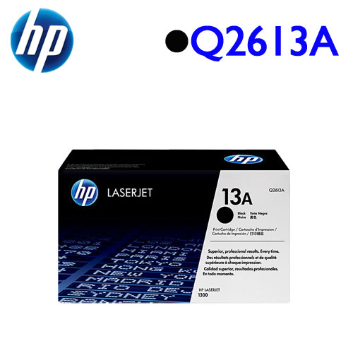 HP Q2613A 原廠碳粉匣 (黑) -印表機碳粉/色帶專館 - EcLife良興購物網