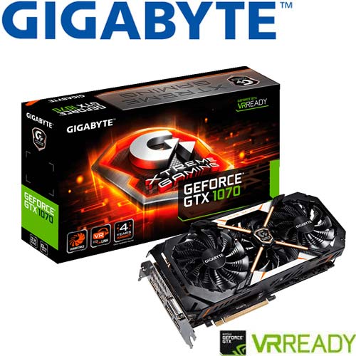 GIGABYTE技嘉 GeForce® GTX 1070 Xtreme Gaming 8G 顯示卡-DIY/零組件/周邊專館 - EcLife ...