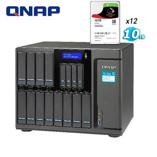 【商用超值組】TS-1635-8G 搭NAS 10TB*12-網路儲存設備NAS專館 - EcLife良興購物網