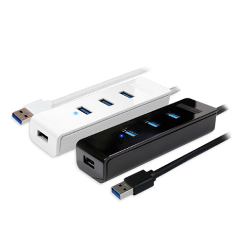 Digifusion 伽利略 USB3.0 4埠 HUB 黑-USB周邊專館 - EcLife良興購物網