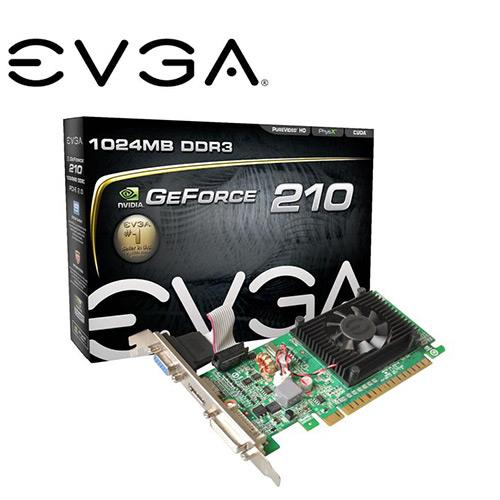 艾維克EVGA GT210 1GB DDR3 64 bit PCI-E 圖形加速卡-DIY/零組件/周邊專館 - EcLife良興購物網