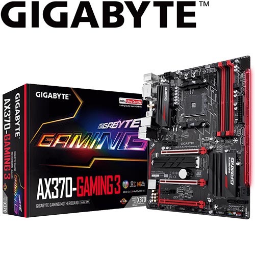 GIGABYTE技嘉 GA-AX370-Gaming 3 主機板-DIY/零組件/周邊專館 - EcLife良興購物網