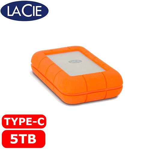 LaCie Rugged USB-C 5TB 外接硬碟(STFR5000800)-外接式硬碟專館 - EcLife良興購物網