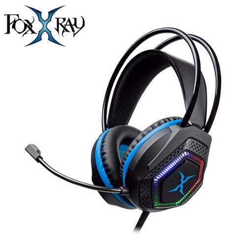 FOXXRAY 狐鐳 黑冥響狐 RGB電競耳機麥克風 (FXR-BAL-61)-耳機｜麥克風專館 - EcLife良興購物網