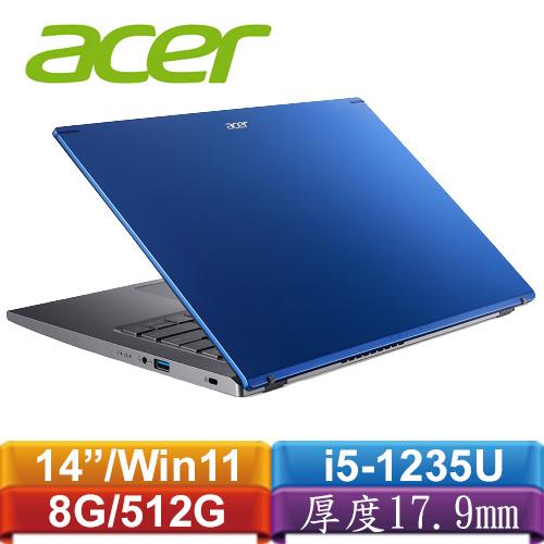 ACER宏碁 Aspire 5 A514-55-552X 14吋筆記型電腦 藍-筆記型電腦專館 - EcLife良興購物網