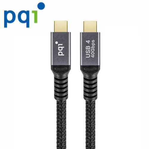 PQI USB4 Type-C to C 5A大電流快充線 1M-USB周邊專館 - EcLife良興購物網